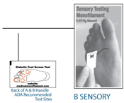 Monofilament Testing Package — Pedicare